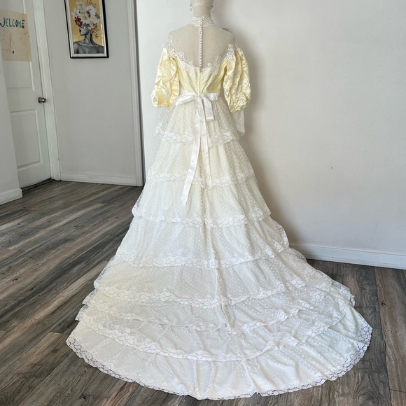 Bridallure | Dresses | Vintage Baroque Wedding Dress With Train | Poshmark